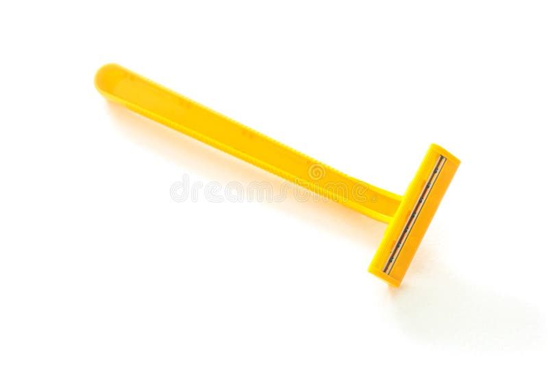 Yellow razor stock image. Image of tool, object, yellow - 57972733