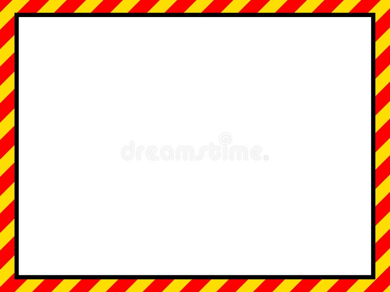 Yellow red border stock illustration. Illustration of background - 2863661