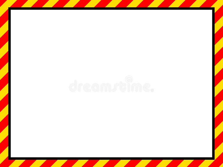 Yellow red border stock illustration. Illustration of background - 2863661