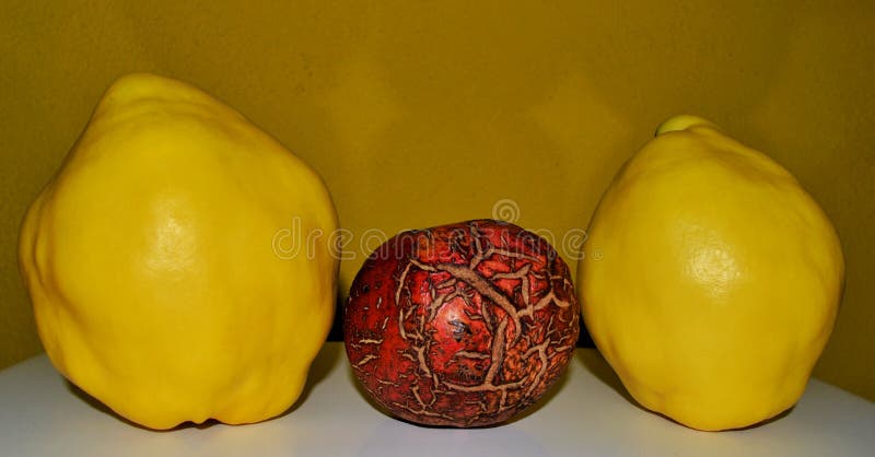 Yellow and red fruit stock image. Image of organic, yellow - 200624745