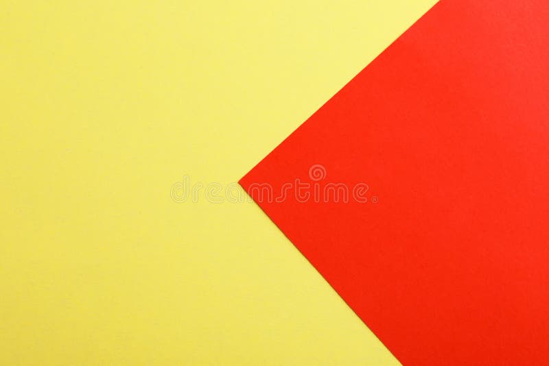 Yellow and Red Paper Sheets As Colorful Background Stock Illustration ...