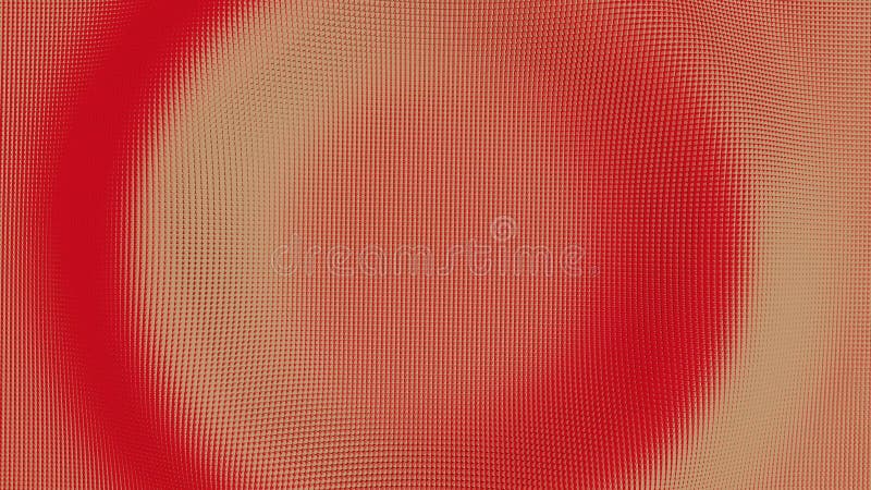 Yellow and Red Spot in Abstraction. Design. Spots that Create a Wave ...