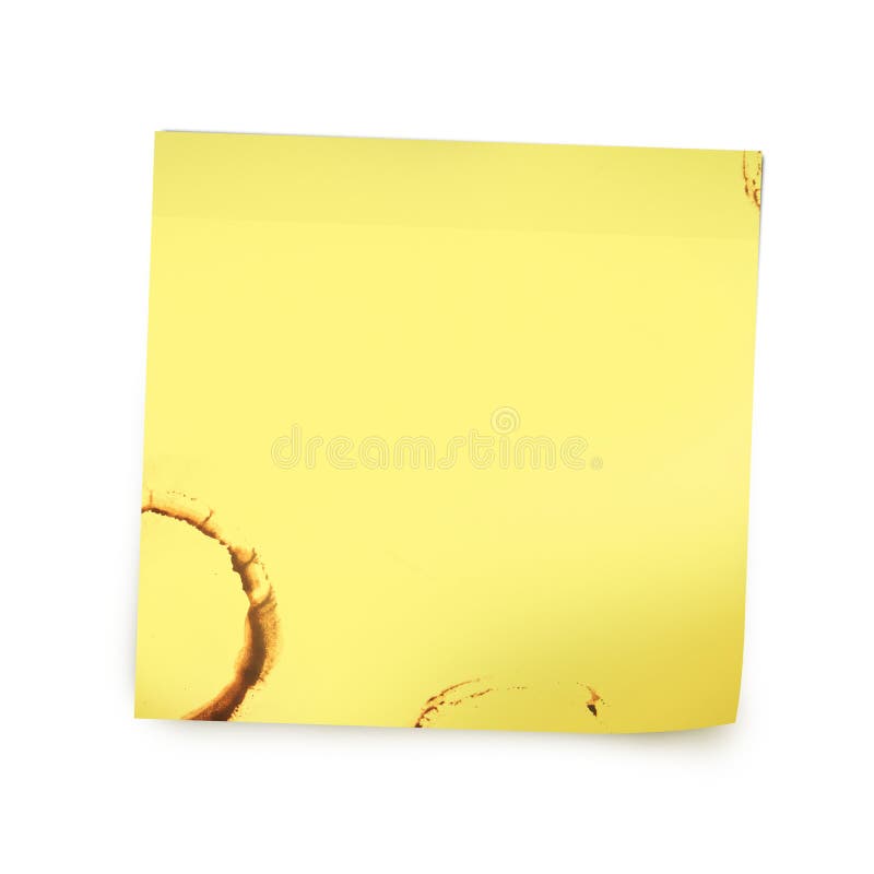 Yellow Reminder Sticky Note on Cork Board Stock Image - Image of ...