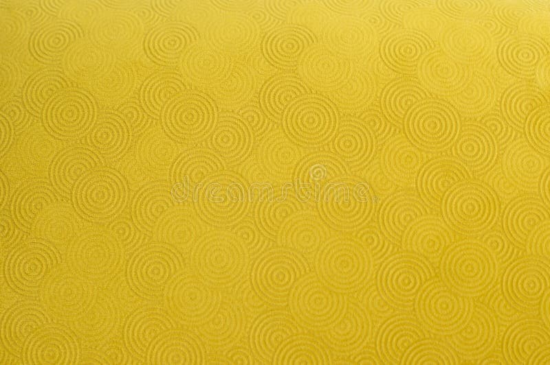 Yellow retro fabric stock photo. Image of circle, wallpaper - 71168726