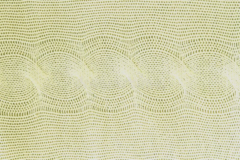 Yellow Retro Knitted Cloth Pattern Stock Image - Image of rough ...