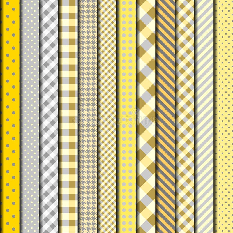 Yellow retro patchwork stock vector. Illustration of curve - 84637276