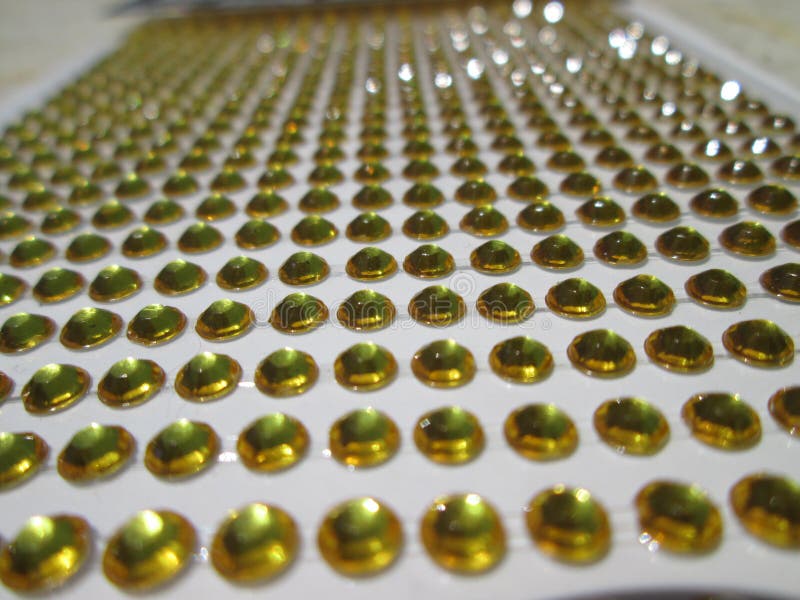 Yellow Rhinestones. stock image. Image of patterns, brilliant - 85390663