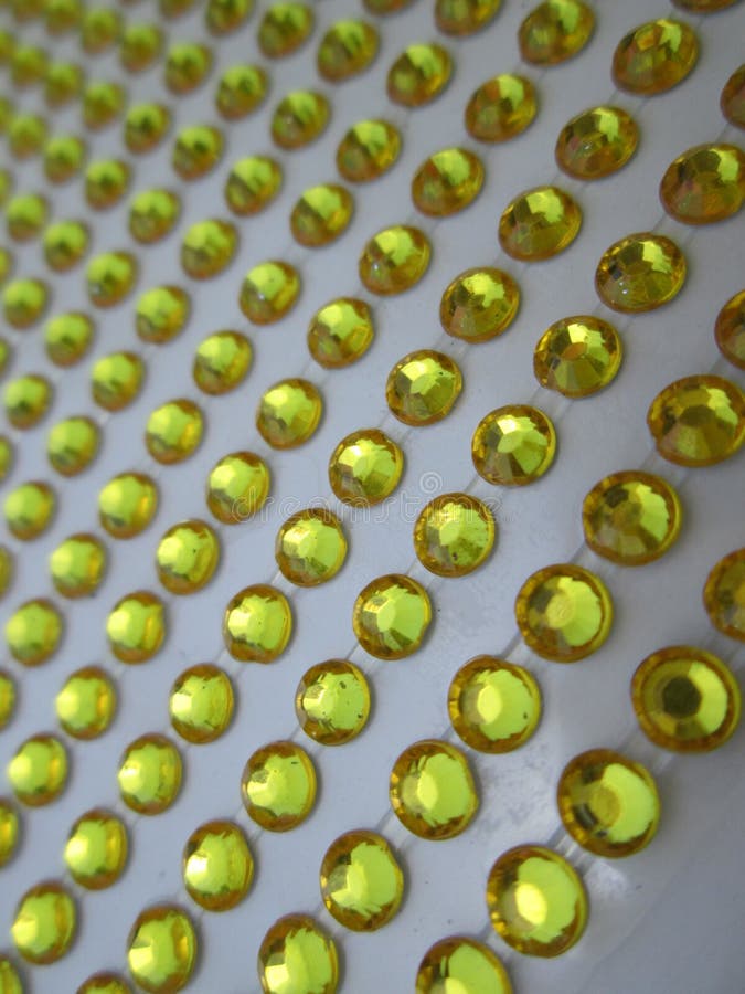 Yellow Rhinestones. stock image. Image of commercial - 85390637