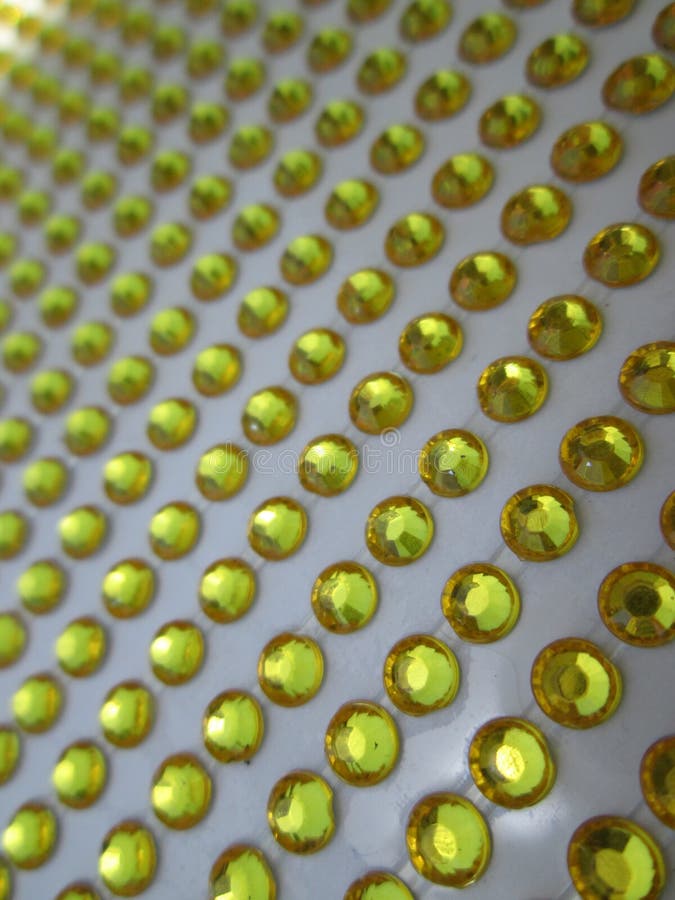 Yellow Rhinestones. stock image. Image of commercial - 85390637