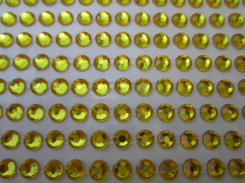 Yellow Rhinestones. stock image. Image of collage, design - 85559289