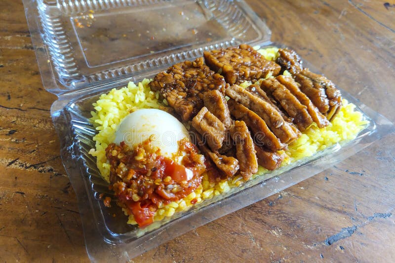 Yellow Rice Plastic Box Ready Eat Stock Photos - Free & Royalty-Free ...