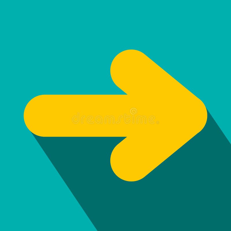 Right Arrow Yellow Sign Stock Illustrations – 5,749 Right Arrow Yellow ...