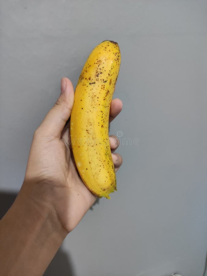 Yellow Ripe Banana Philippines Asian Stock Image - Image of yellow ...