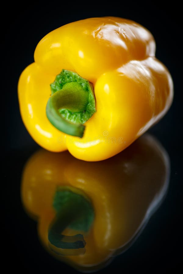 Ripe Red Peppers Ready To Be Picked Stock Image - Image of growing ...