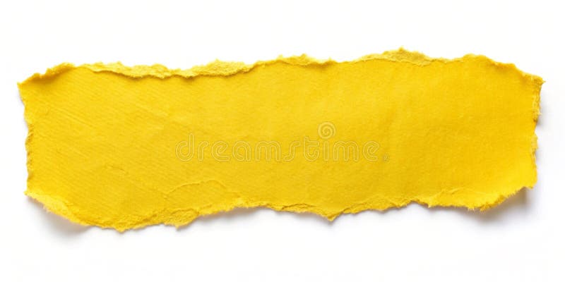 Yellow Ripped Paper for Design Background Stock Illustration ...