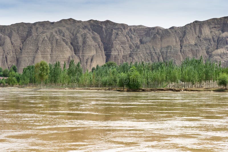 Yellow River stock photo. Image of pure, natural, delicate - 3890354