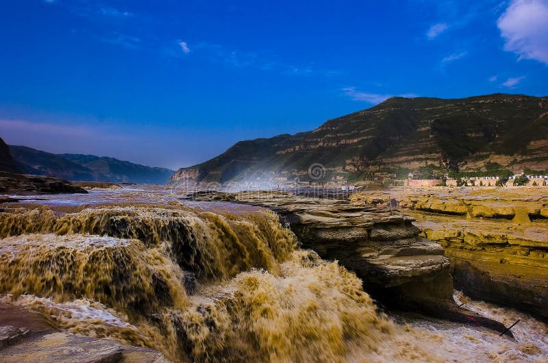 Yellow River stock photo. Image of pure, natural, delicate - 3890354