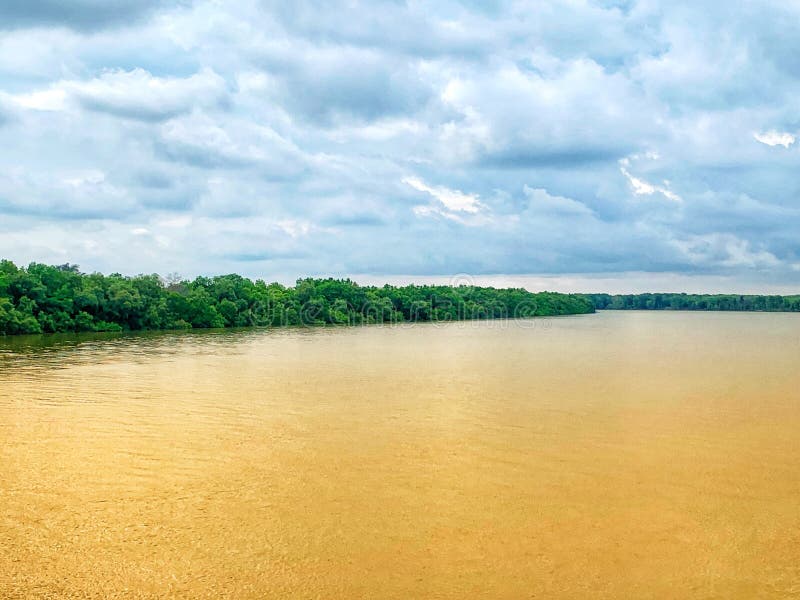 Yellow River stock image. Image of yellow, coloured - 302844097