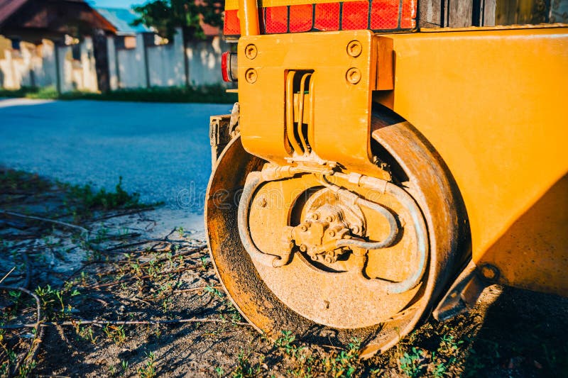 Rusty Heavy Duty Metal Fence Roller Wheel Stock Photos - Free & Royalty ...