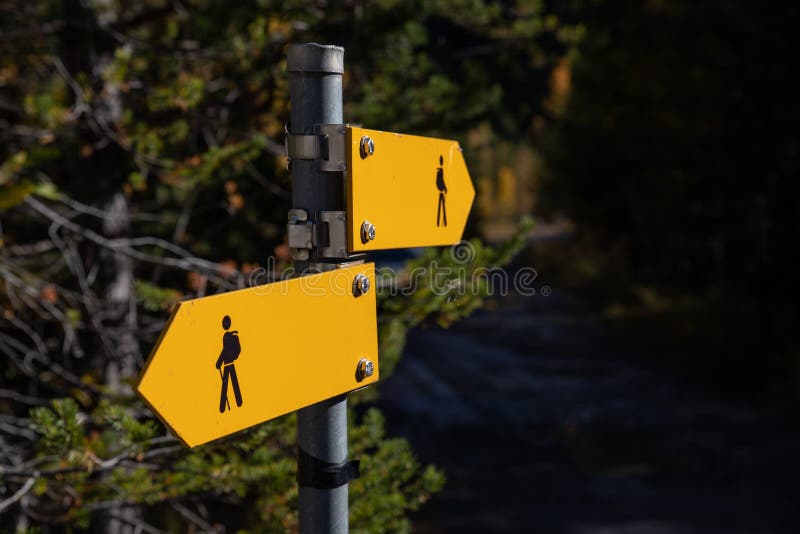 Way Sign, Route, Mountain Road, Route, Guide Stock Photo - Image of ...