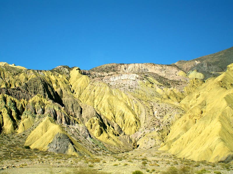Yellow rocks stock photo. Image of landscape, sand, mountains - 9862728