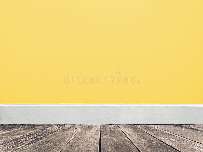 Yellow room stock photo. Image of space, interior, color - 52448062