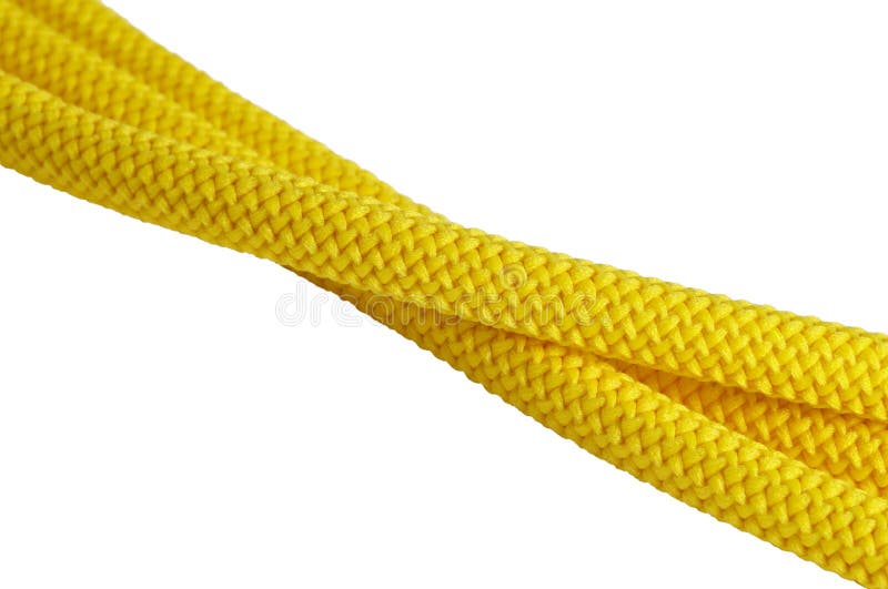 Yellow rope stock image. Image of yellow, tough, twisted - 12534293