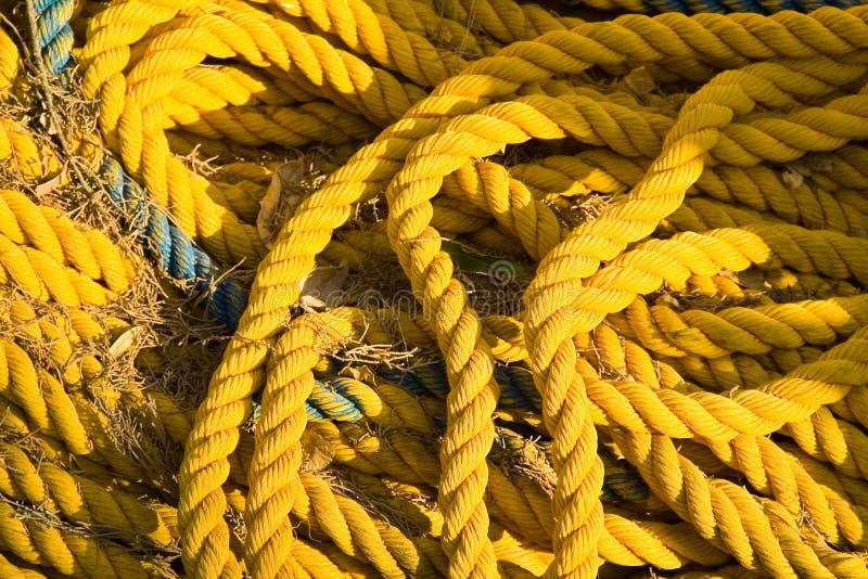 Yellow rope stock image. Image of material, tournament - 17466423