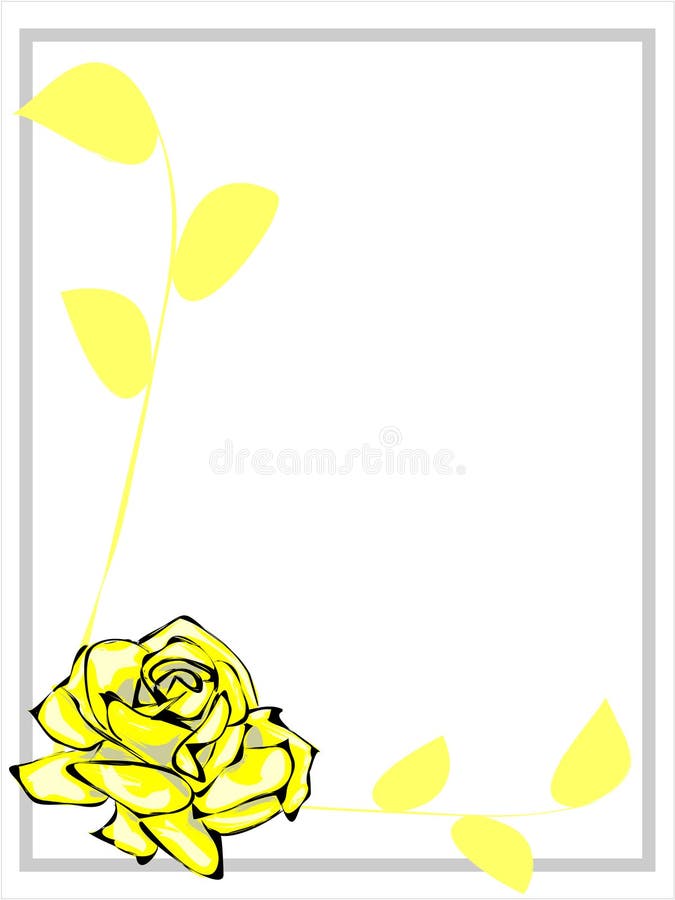 89+ Rose border yellow Free Stock Photos - StockFreeImages