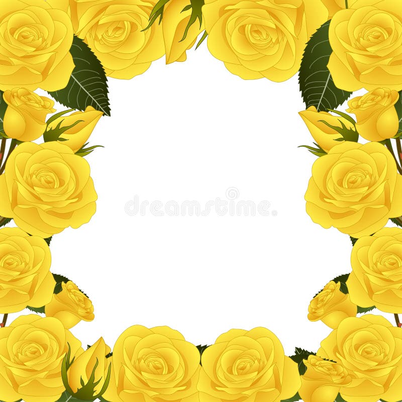 86+ Rose border yellow Free Stock Photos - StockFreeImages