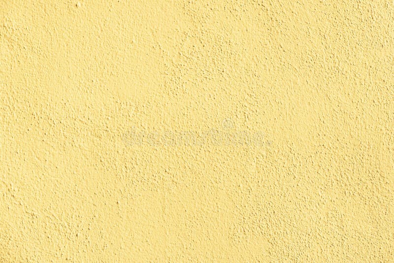 Yellow Rough Plaster Background Stock Photo - Image of plaster ...