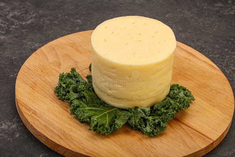 Yellow Round Dairy Soft Cheese Stock Image - Image of isolated, yellow ...