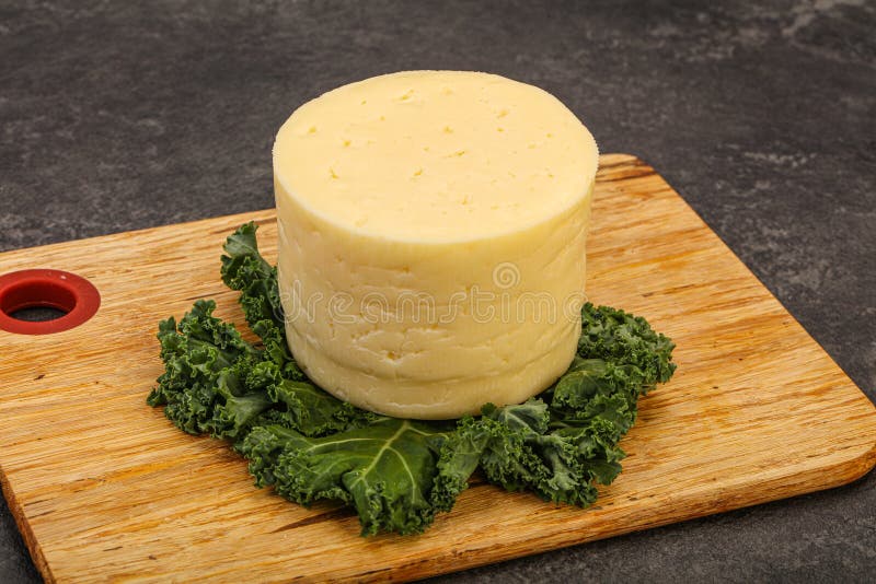 Yellow Round Dairy Soft Cheese Stock Image - Image of healthy, eating ...