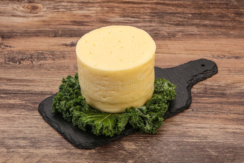Yellow Round Dairy Soft Cheese Stock Photo - Image of ripe, health ...