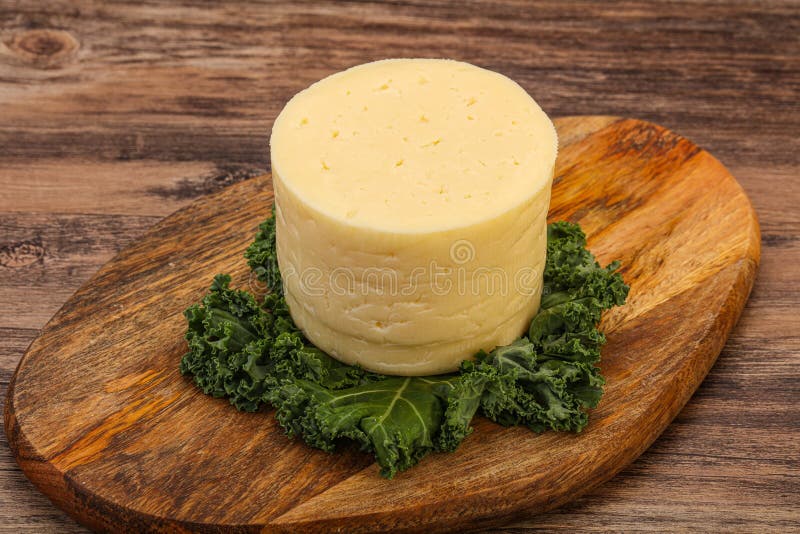 Yellow Round Dairy Soft Cheese Stock Photo - Image of piece, milk ...