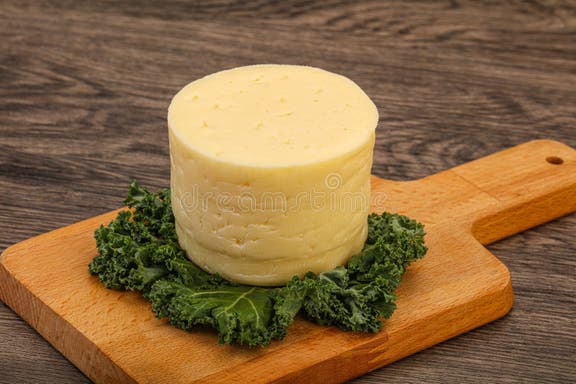 Yellow Round Dairy Soft Cheese Stock Image - Image of product, healthy ...
