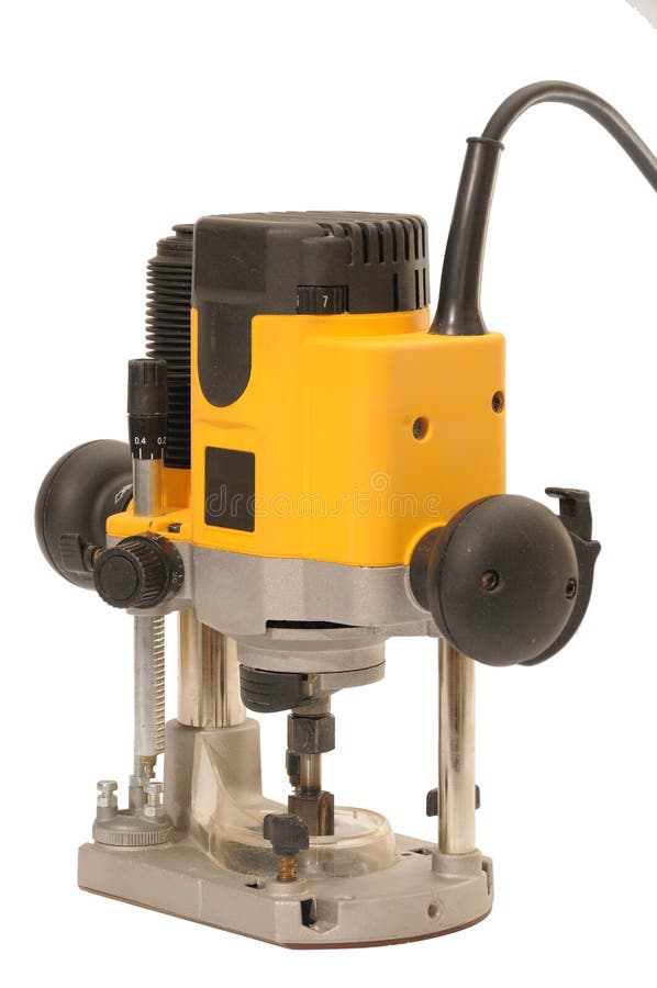 Yellow Router Picture. Image: 4343097