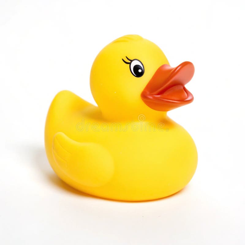Yellow rubber duck stock illustration. Illustration of decor - 357917880
