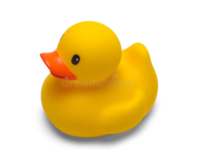 Rubber Duck Side View stock photo. Image of plastic - 166977898