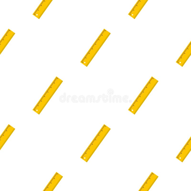 Yellow ruler stock vector. Illustration of distance, ruler - 17576172