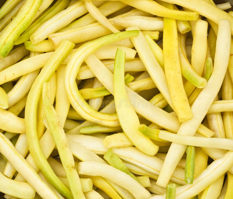 Yellow runner bean stock photo. Image of organic, close - 21629450