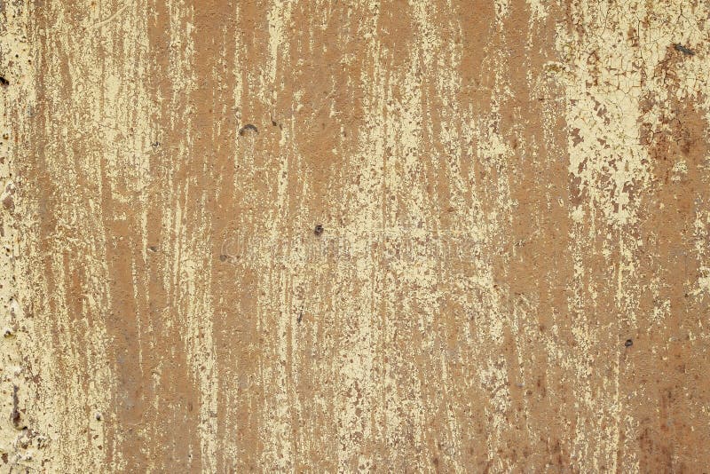 Yellow Rusty Iron Wall Background Abstract Old Background Iron Texture ...