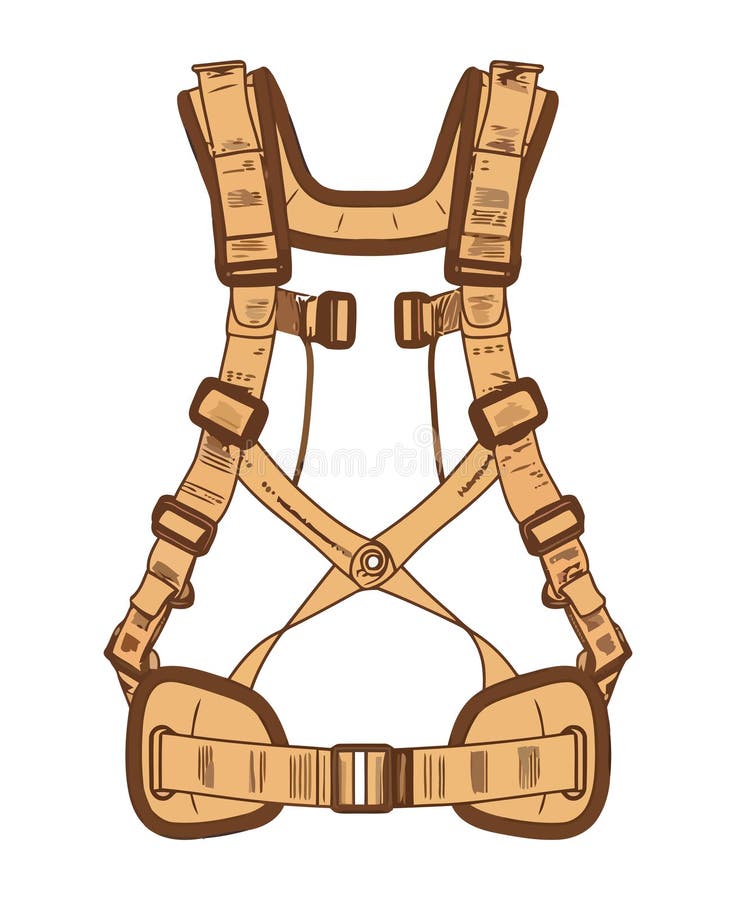 Safety Harness Line Icon Stock Illustrations – 174 Safety Harness Line ...