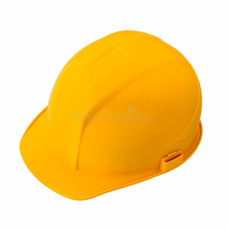 Yellow safety helmet stock photo. Image of headgear, engineer - 37974656