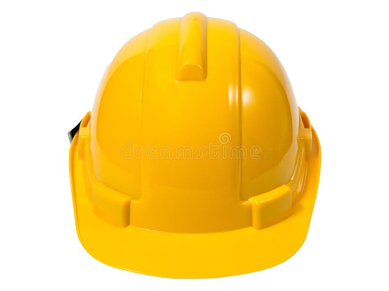 Yellow safety helmet stock image. Image of color, hard - 68460893