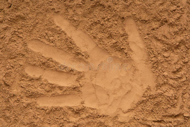 Trace from hand stock image. Image of nature, hands, identity - 13346993