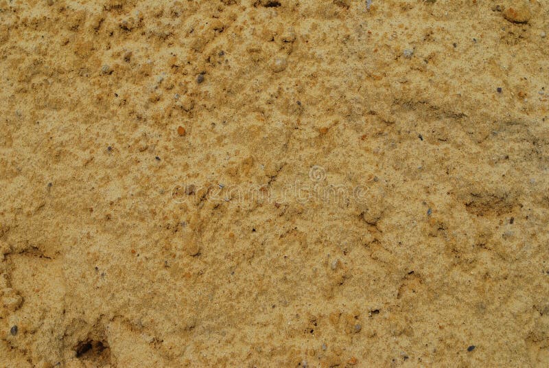 Yellow Sand Texture for Construction Stock Image - Image of vacation ...