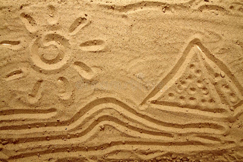 Yellow Sand Texture (egypt) Stock Image - Image of shore, shapes: 31168567