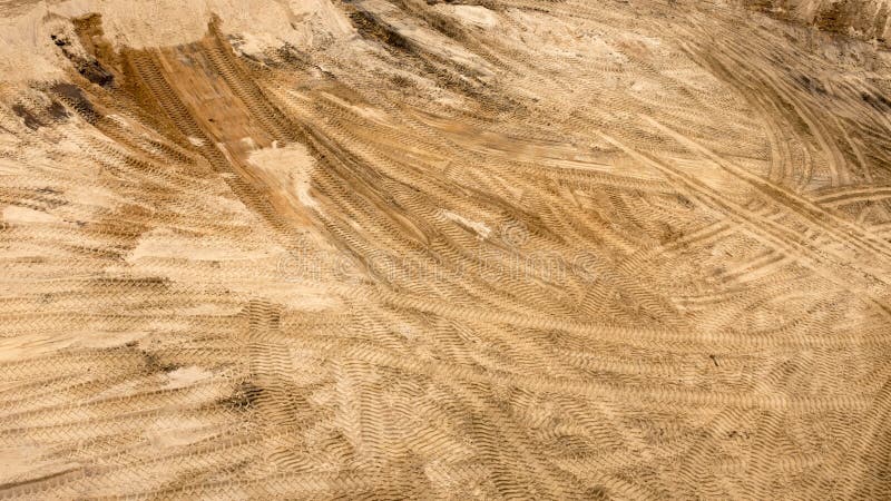 Yellow Sand for Use in Construction Work Stock Photo - Image of ...