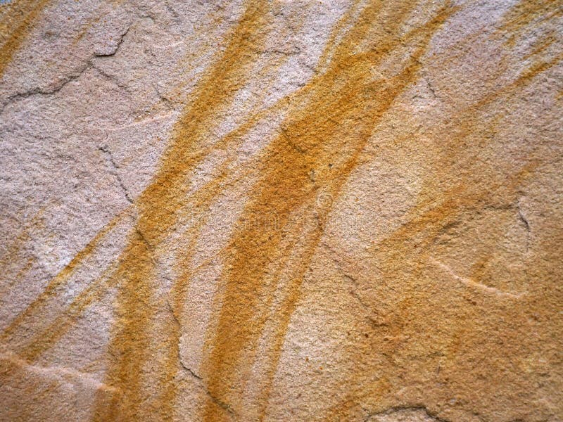 Yellow Sandstone Surface Structure and Grain Pattern Stock Image ...